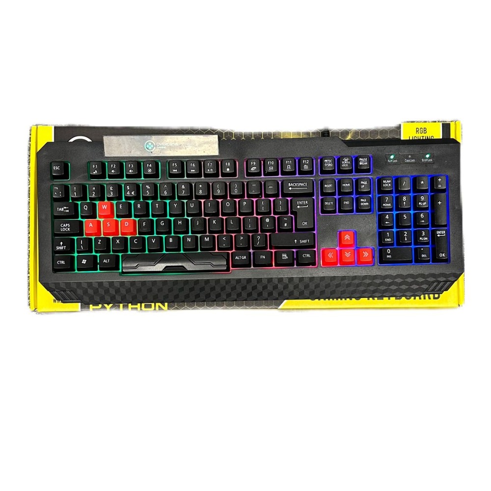 Pre-owned Overdrive Gaming Keyboard - Own4Less